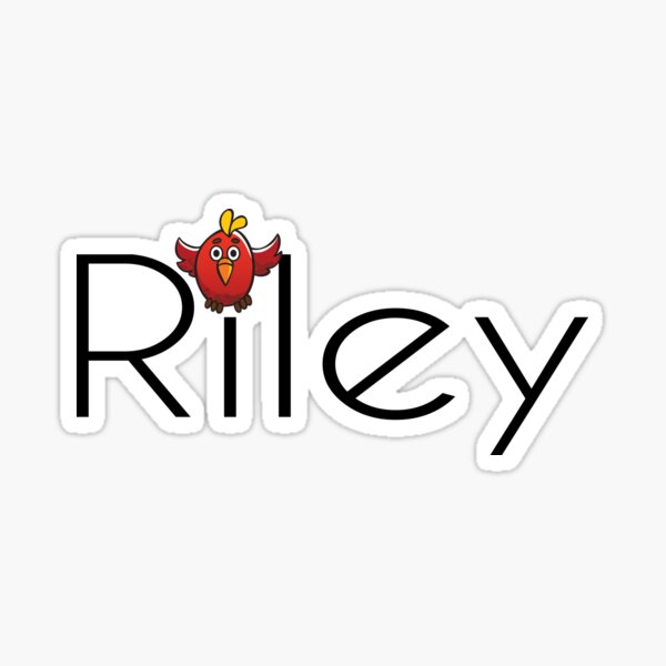 "Riley Cute Bird" Sticker by ProjectX23 | Redbubble
