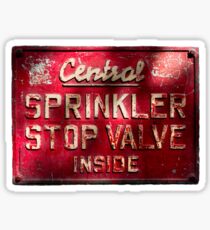 Fire Sprinkler Stickers | Redbubble