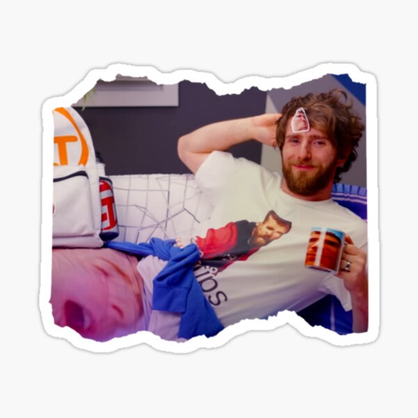 "LTT Linus Tech Tip Authentic Fake Merch Suave Pose" Sticker for Sale ...