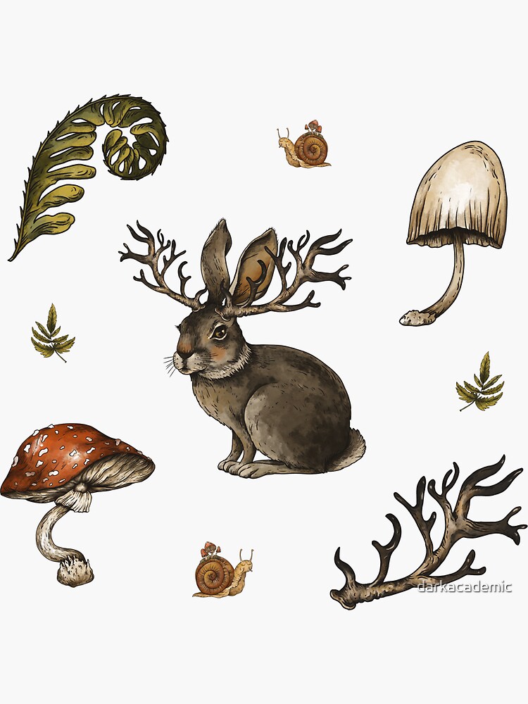 "Forestcore Pack" Sticker for Sale by darkacademic | Redbubble