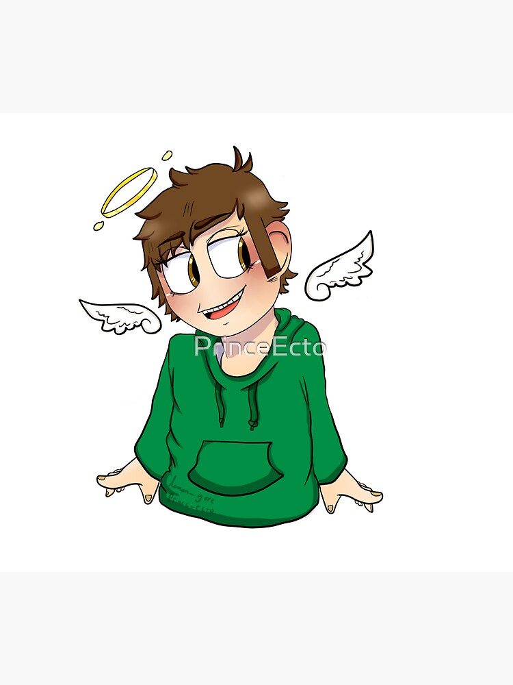 "Eddsworld Angel Edd" Sticker for Sale by PrinceEcto | Redbubble