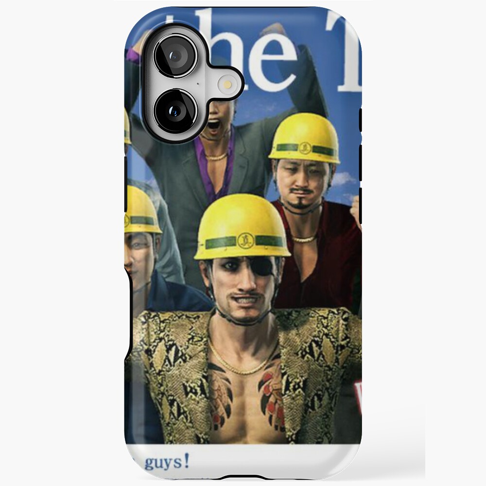 "Majima Construction Advertisement Poster" Sticker for Sale by ...