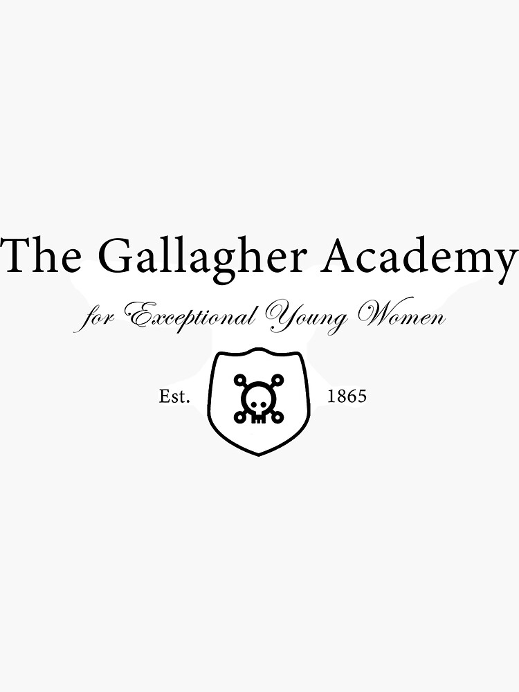 "The Gallagher Academy" Sticker for Sale by kaitybug7 | Redbubble