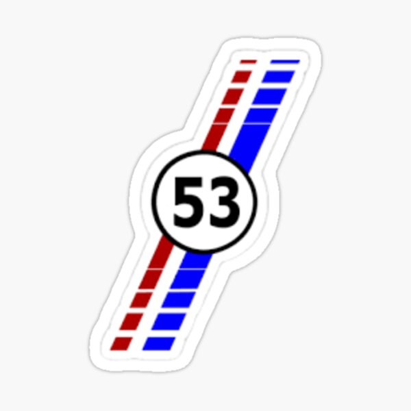 Herbie The Love Bug Decals