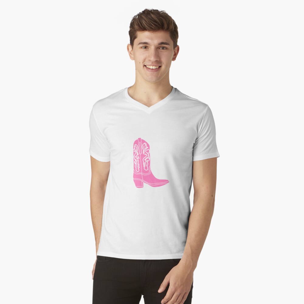 "Pink Cowboy Cowgirl Boot" Sticker for Sale by sluggishsloth | Redbubble