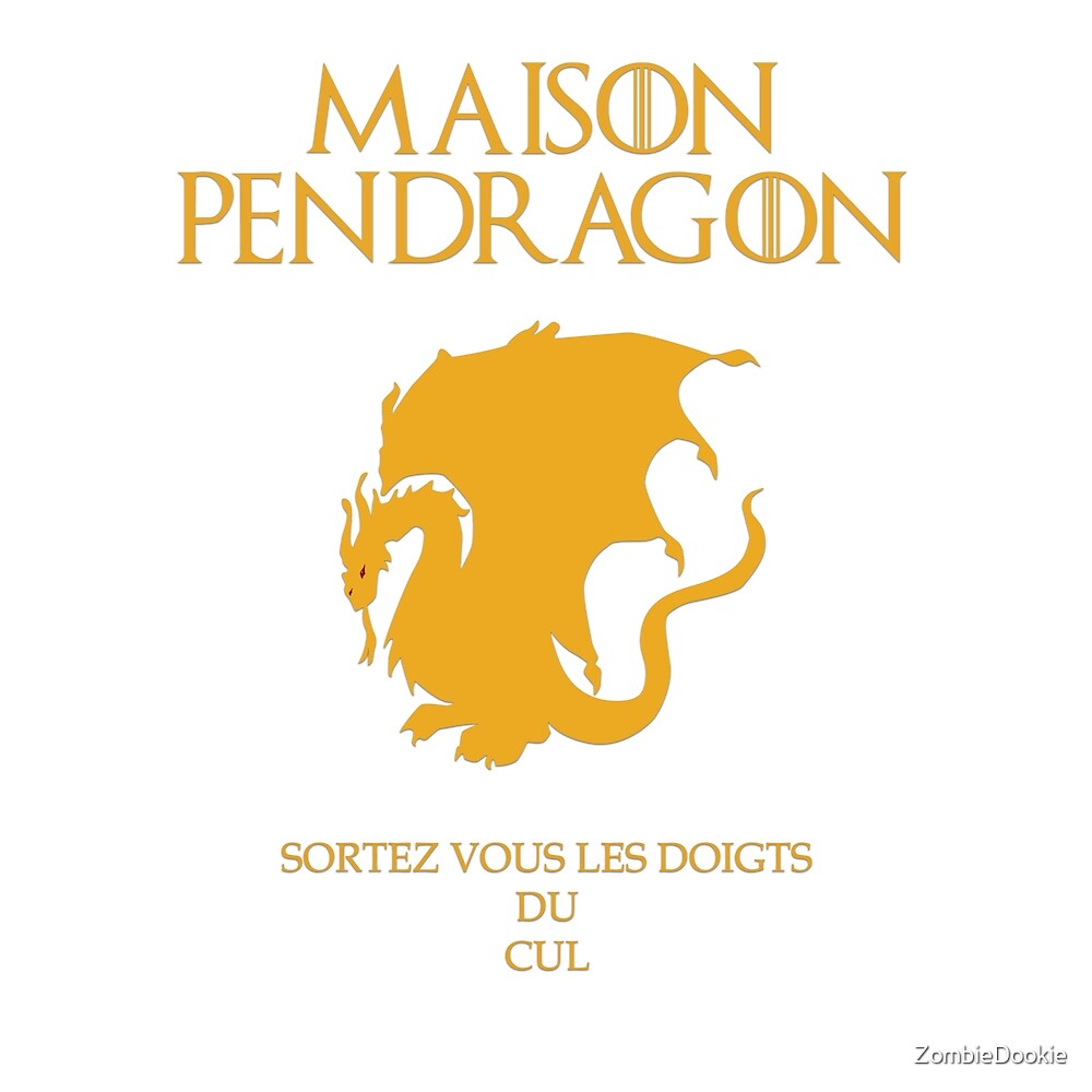"Kaamelott - House Pendragon" by ZombieDookie | Redbubble