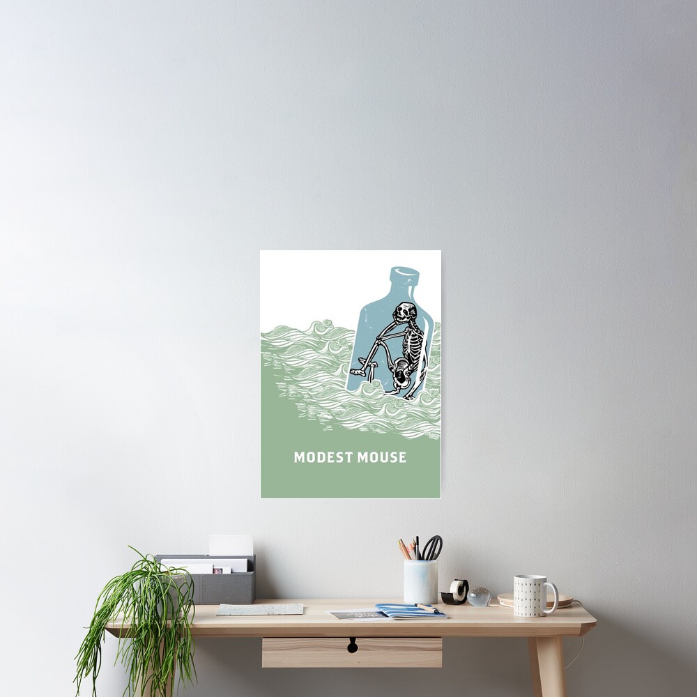 "Modest Mouse Bottle" Poster by DenisWendel | Redbubble