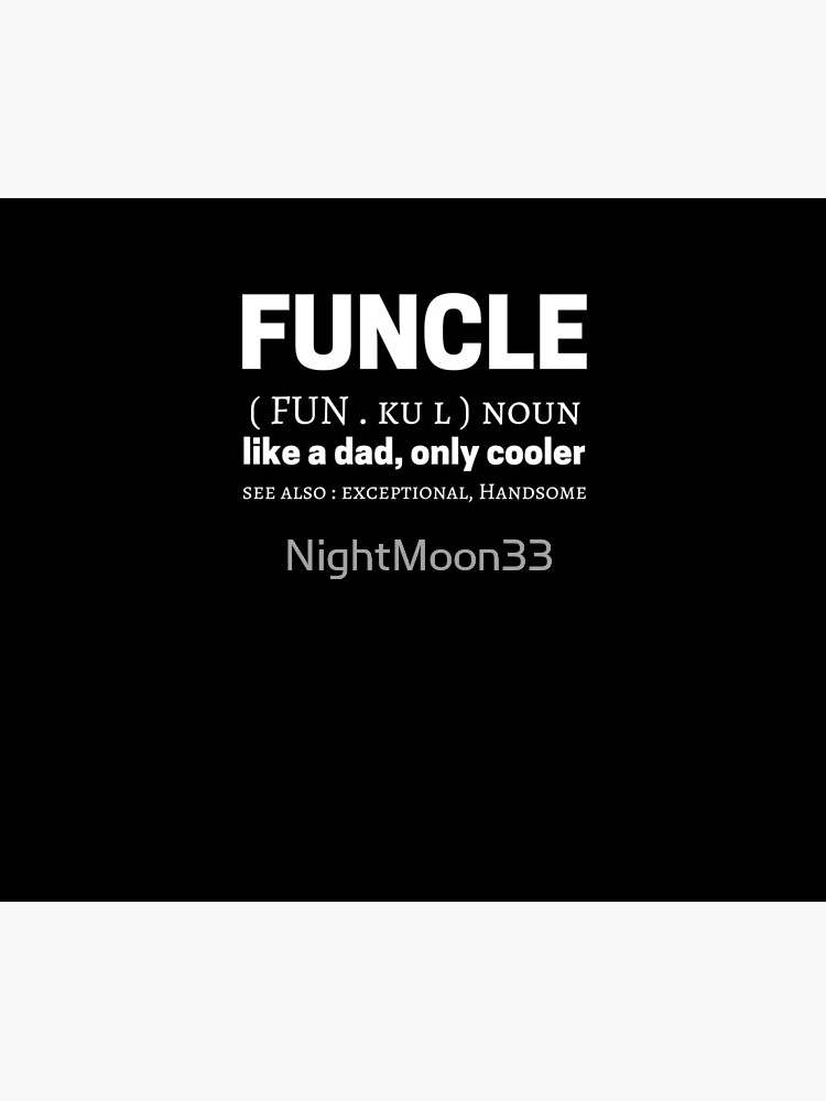 "Funcle Meme Quotes dictionary Definition Meaning" Travel Coffee Mug ...