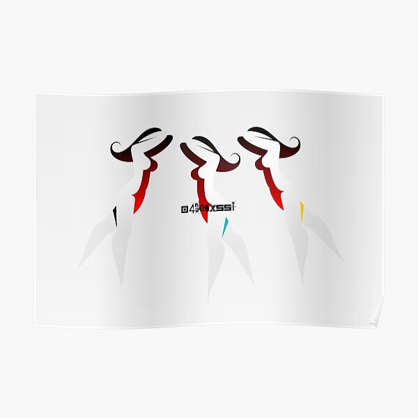"Three Girls" Poster for Sale by bfvrp | Redbubble