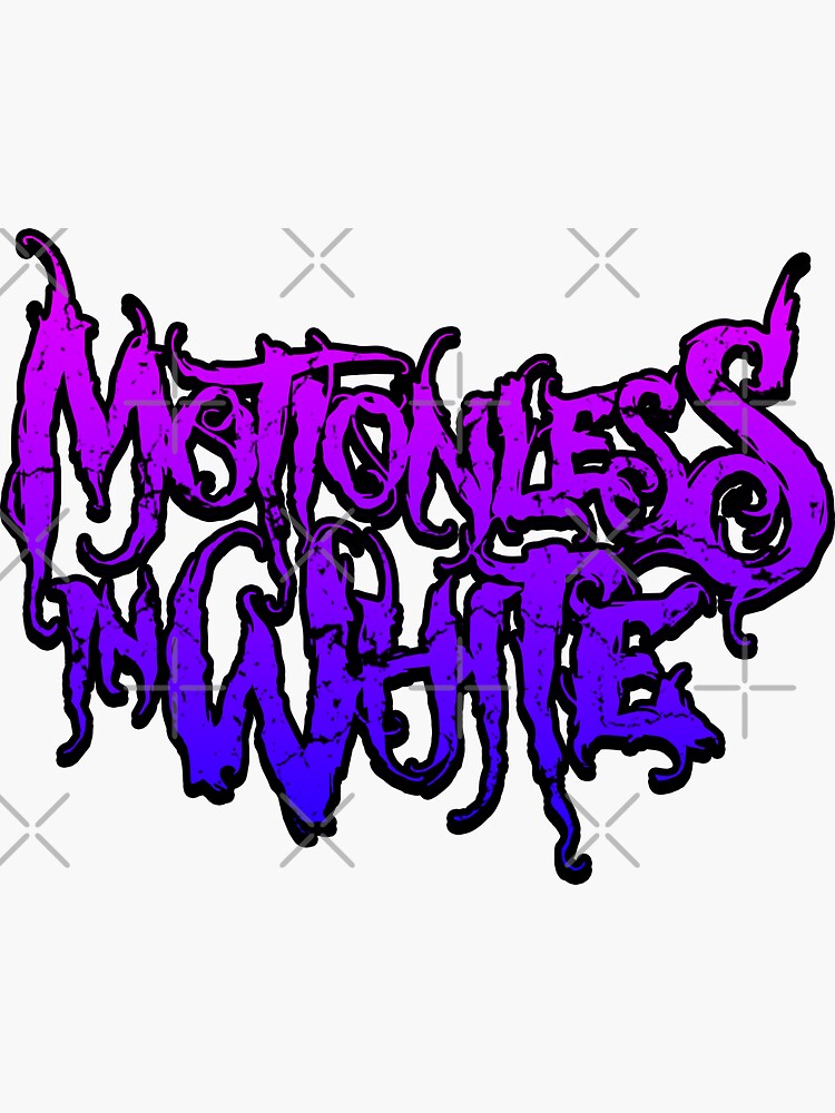 "Motionless in White Logo" Sticker for Sale by OUTofBUSINESS | Redbubble
