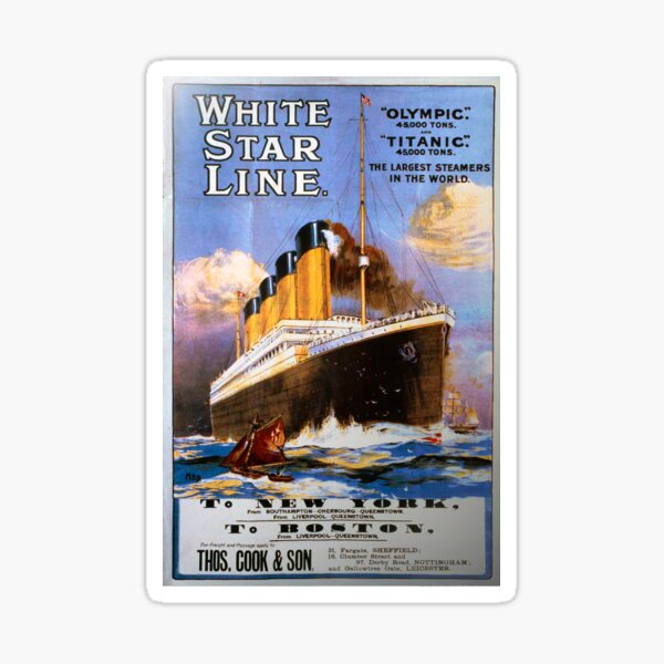 Rms Titanic Stickers | Redbubble