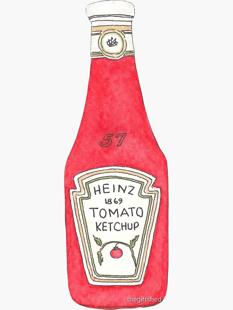 "Heinz Tomato Ketchup" Sticker for Sale by thegiftshed | Redbubble