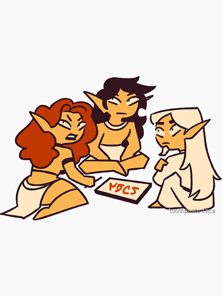 "ALMSIVI Magnadoodle" Sticker for Sale by toothpaste-face | Redbubble