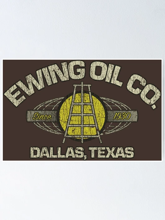 Ewing Oil Logo Ewing Oil Co Dallas Texas Est 1930 Shirt, Hoodie,