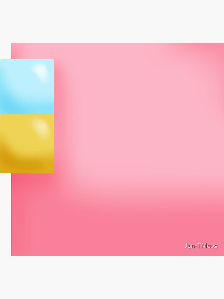 "Bocchi the Square" Sticker for Sale by Jan-TMous | Redbubble