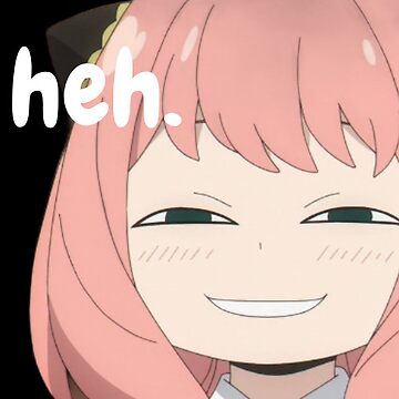 "Heh " Sticker for Sale by AprilsEssence | Redbubble