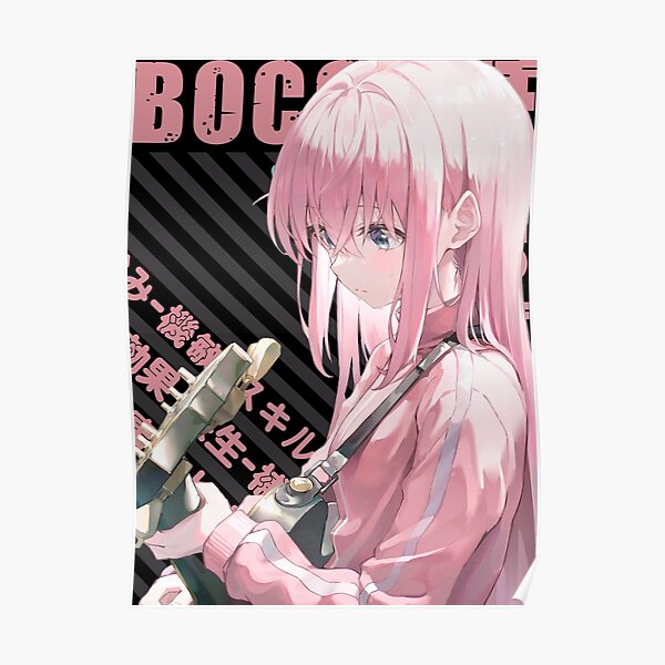"Bocchi the Rock! - Hitori Gotou" Poster for Sale by Recup-Tout | Redbubble