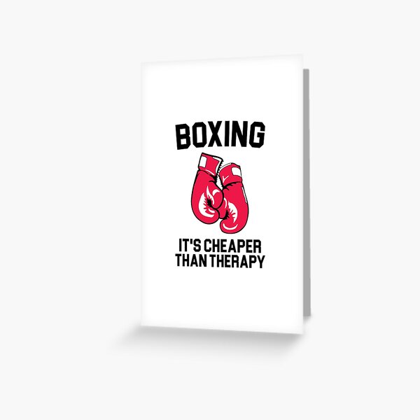 Boxing Gloves Greeting Cards | Redbubble