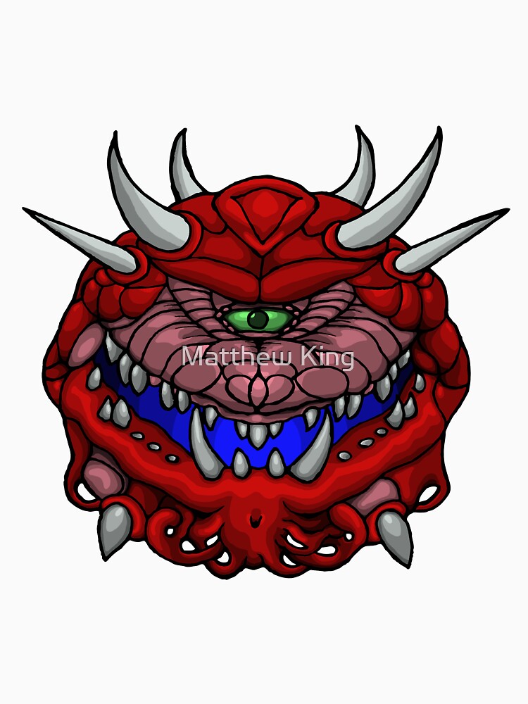 "Cacodemon" T-shirt by matthewking | Redbubble | doom t-shirts - gaming ...