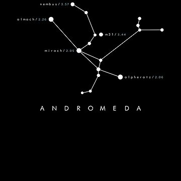 Andromeda Constellation Tattoo