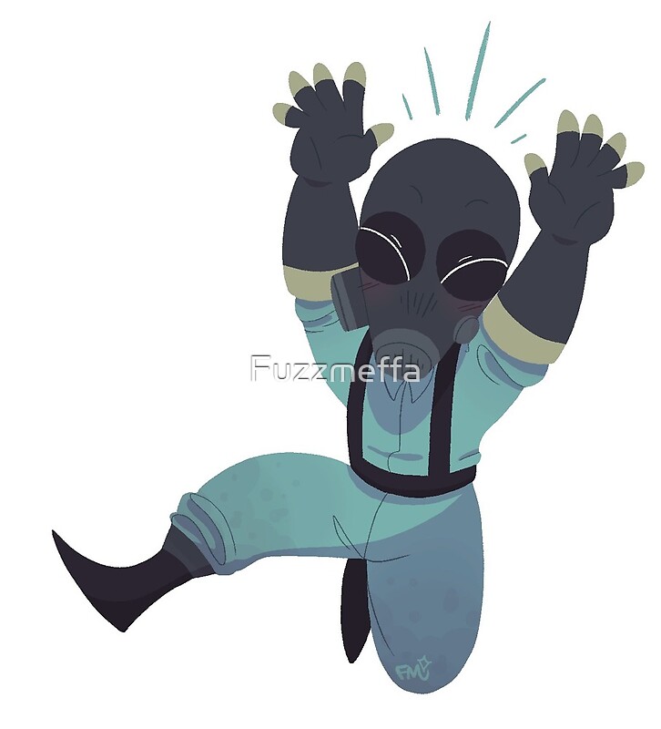 "Happy Pyro" by Fuzzmeffa | Redbubble