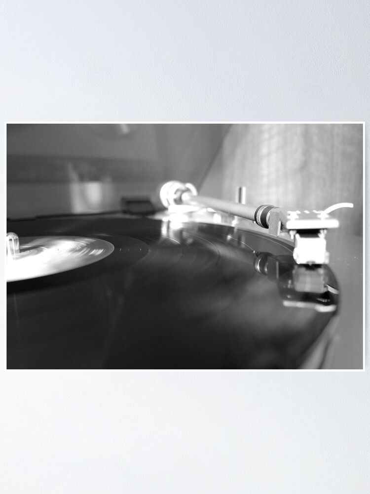 "Vinyl Record Spinning" Poster for Sale by elinjohnsen | Redbubble