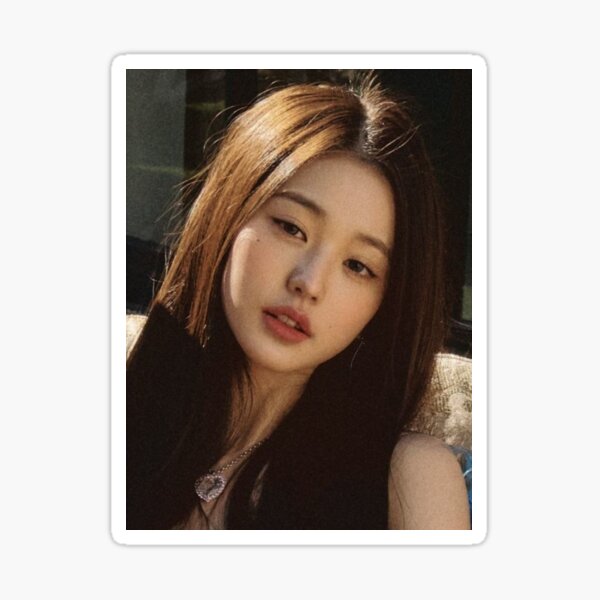 "wonyoung " Sticker for Sale by noelbaby | Redbubble