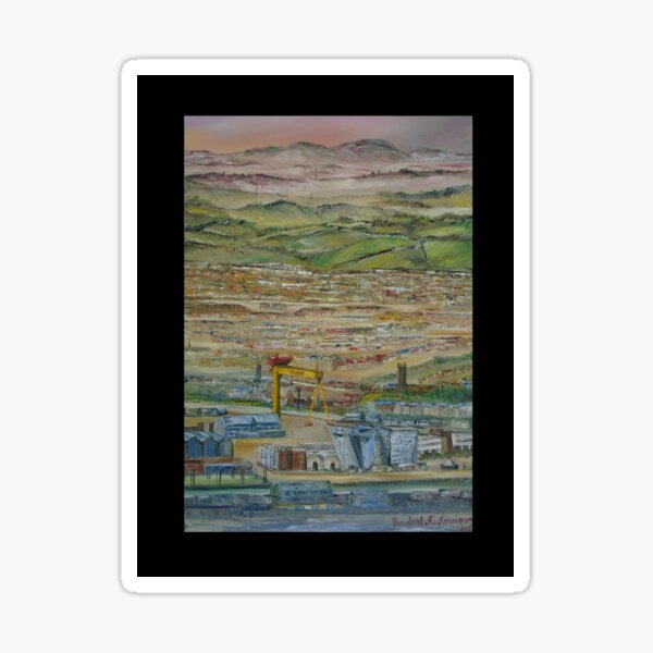 "Belfast City" Sticker for Sale by Joxer1983 | Redbubble