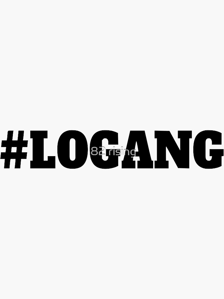 "#LOGANG" Sticker by yotaeji | Redbubble