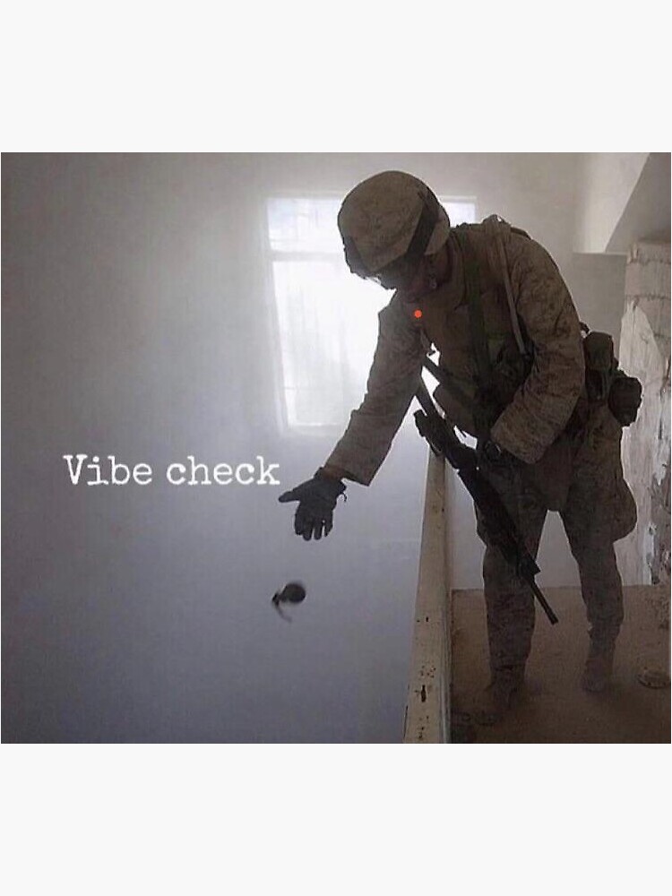 "Vibe check" Sticker for Sale by HypnoticBauch | Redbubble