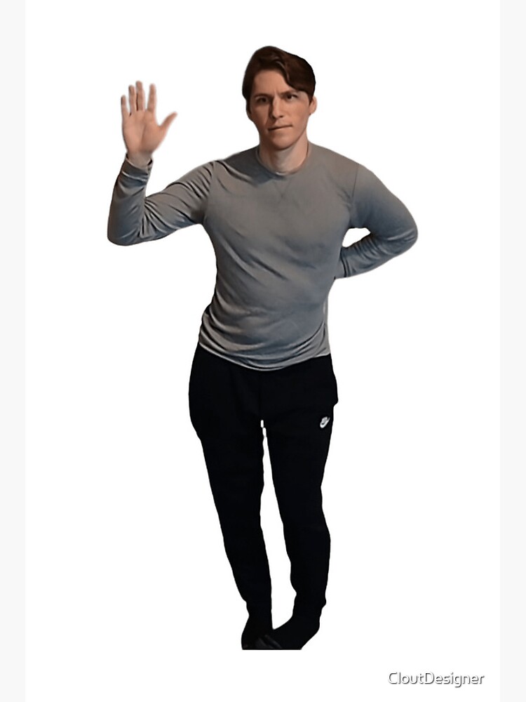 "Jerma M&M Pose Transparent" Art Board Print for Sale by CloutDesigner ...