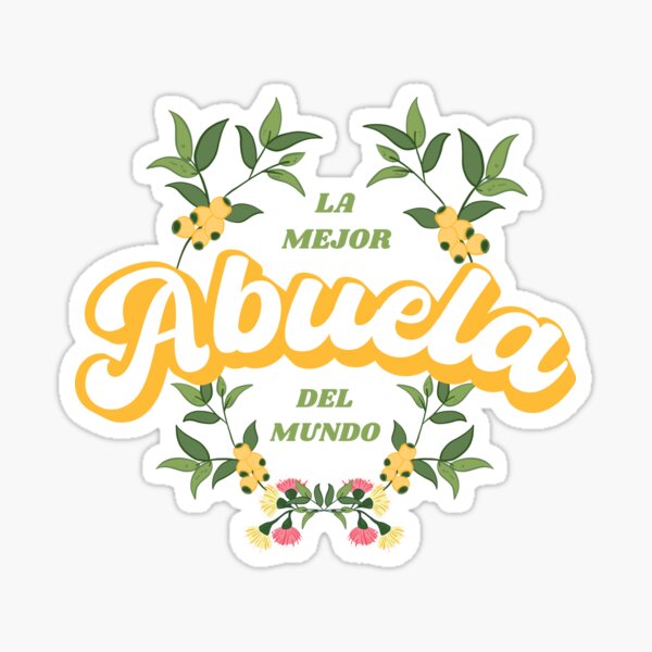 "La Mejor Abuela Del Mundo - The Best Grandmother in the World - latin ...