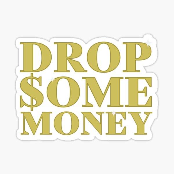 "Money - Lisa" Sticker for Sale by howlinghole | Redbubble