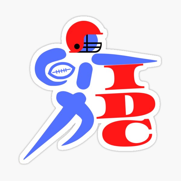 "IDC AMERICAN FOOTBALL" Sticker for Sale by Top-design-2022 | Redbubble