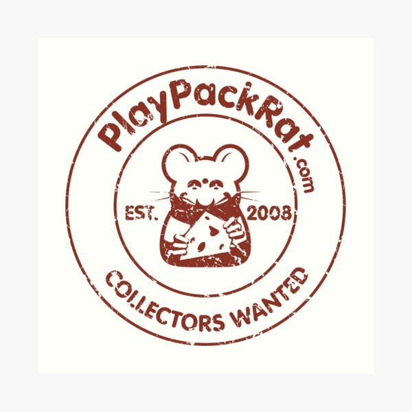 "PackRat Logo" Art Print for Sale by PackRatGame | Redbubble