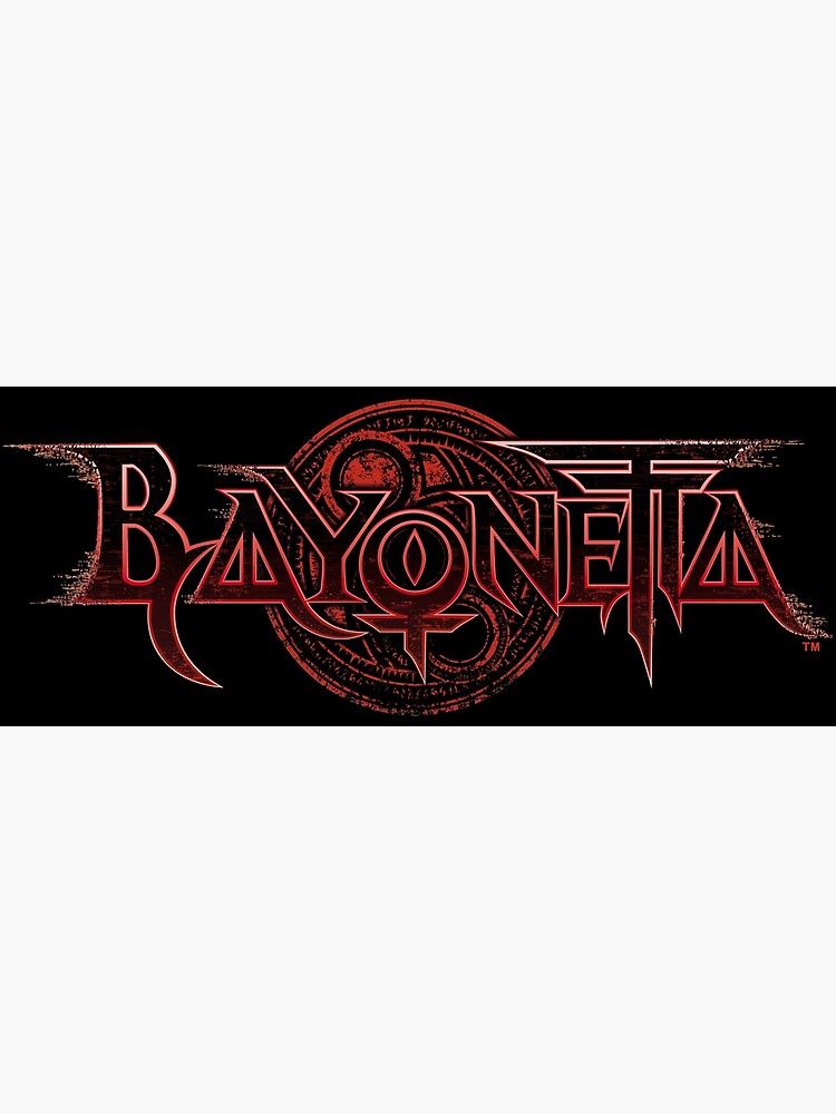 "Bayonetta 1 Logo" Art Print for Sale by AngeliaLucis | Redbubble