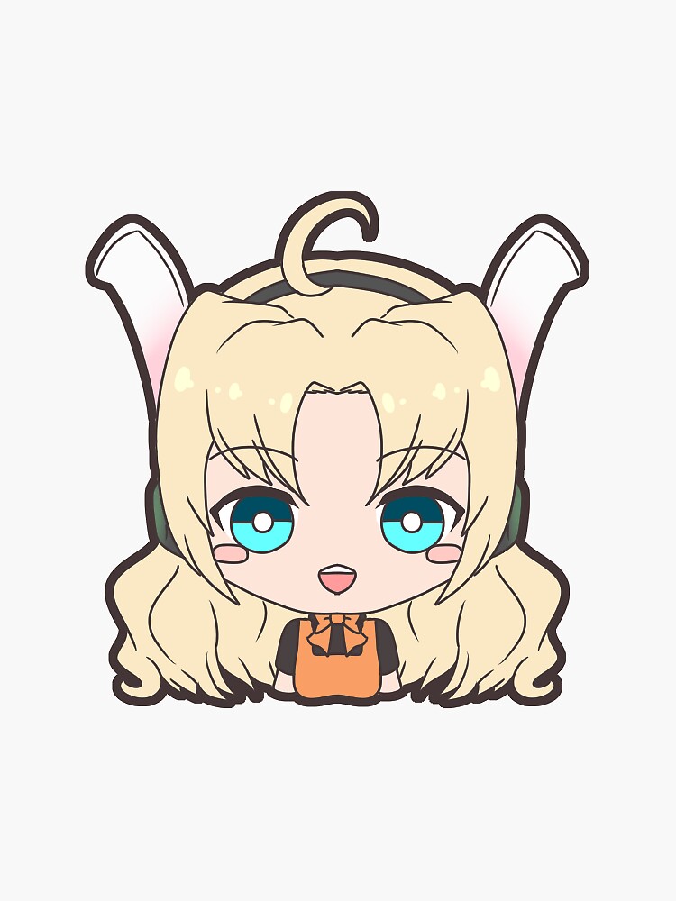 "UTAU Amane Luna" Sticker for Sale by UntramenTaro | Redbubble