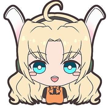"UTAU Amane Luna" Sticker for Sale by UntramenTaro | Redbubble