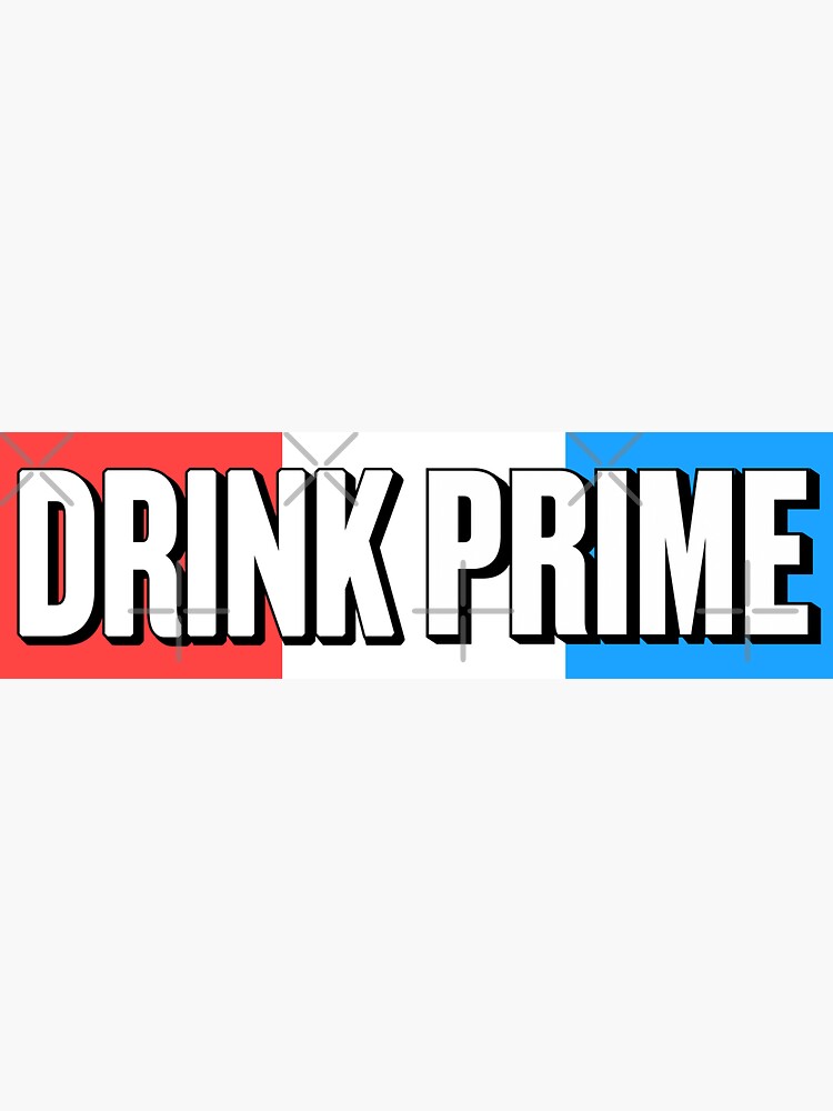 "KSI Logan Paul Drink Prime " Sticker for Sale by Amirarocks10 | Redbubble