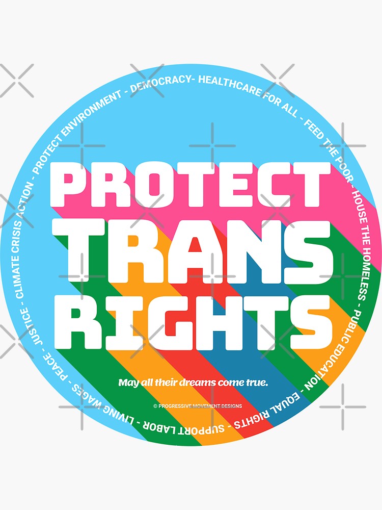 "PMD00351 Progressive Movement Designs Protect Trans Rights anti ...