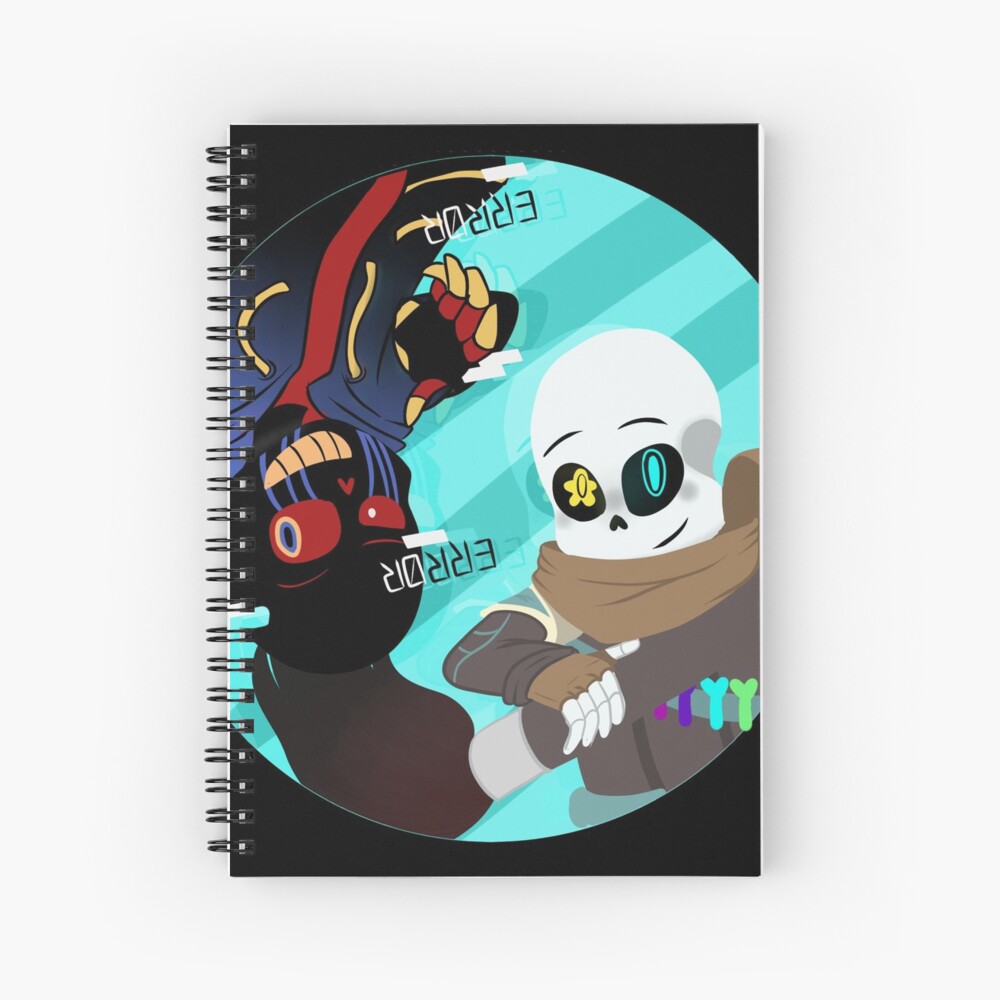 "Ink X Error" Spiral Notebook for Sale by sgi-creations | Redbubble