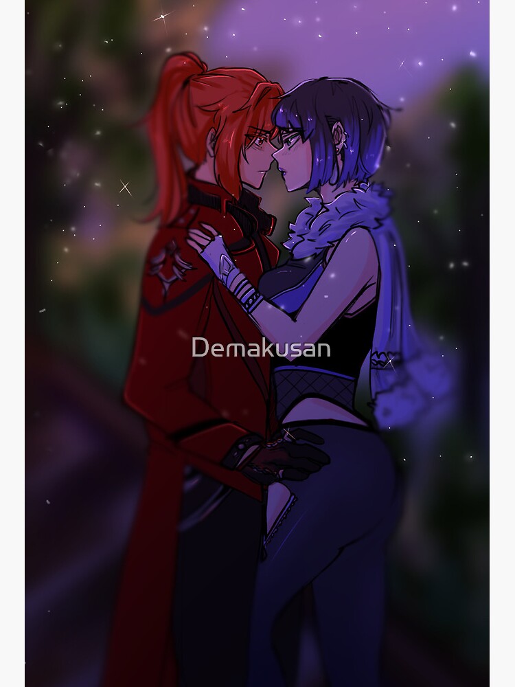 "Diluc x Yelan crack ship" Art Board Print for Sale by Demakusan | Redbubble