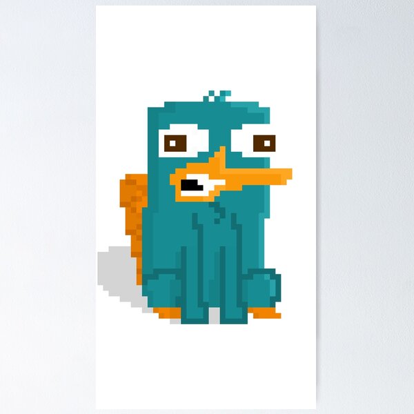 "Pixel Perry" Poster for Sale by 1544cn | Redbubble