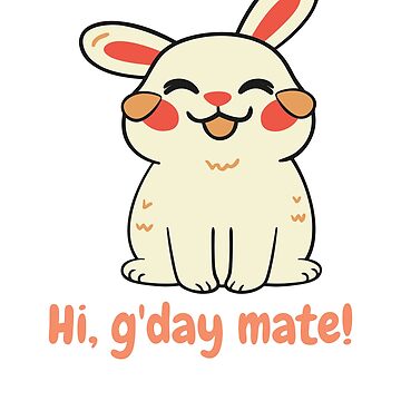 " aussie g'day mate " Sticker for Sale by fanboy000 | Redbubble