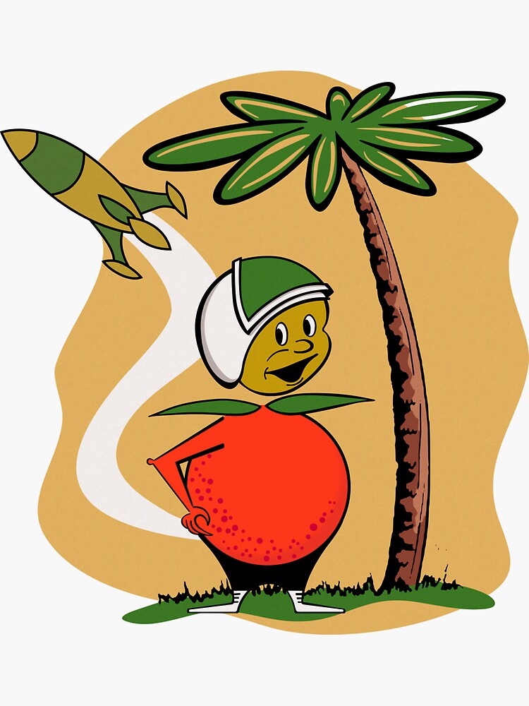"Mighty Central Florida Citronaut" Sticker for Sale by BalloonRed978 ...