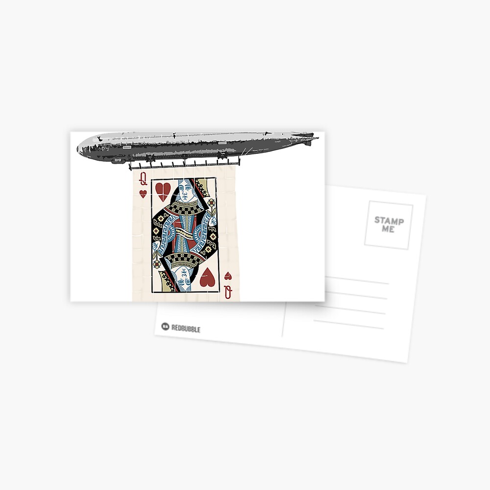 "ALICE IN BORDERLAND Queen of Hearts Blimp" Postcard for Sale by ...