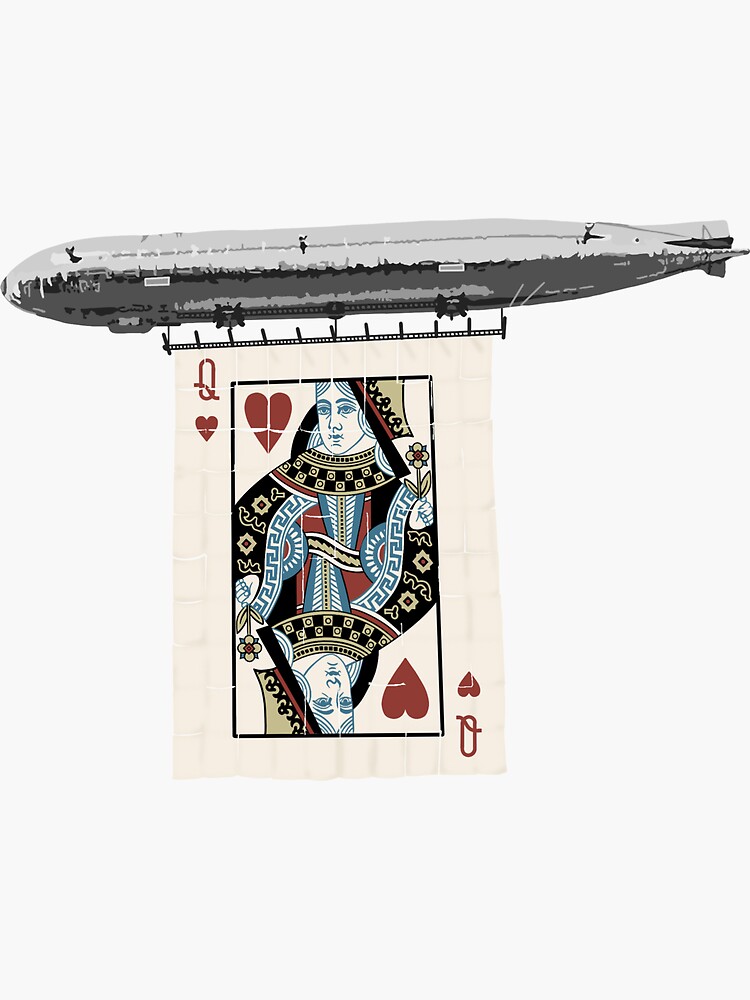 "ALICE IN BORDERLAND Queen of Hearts Blimp" Sticker for Sale by gemimai ...