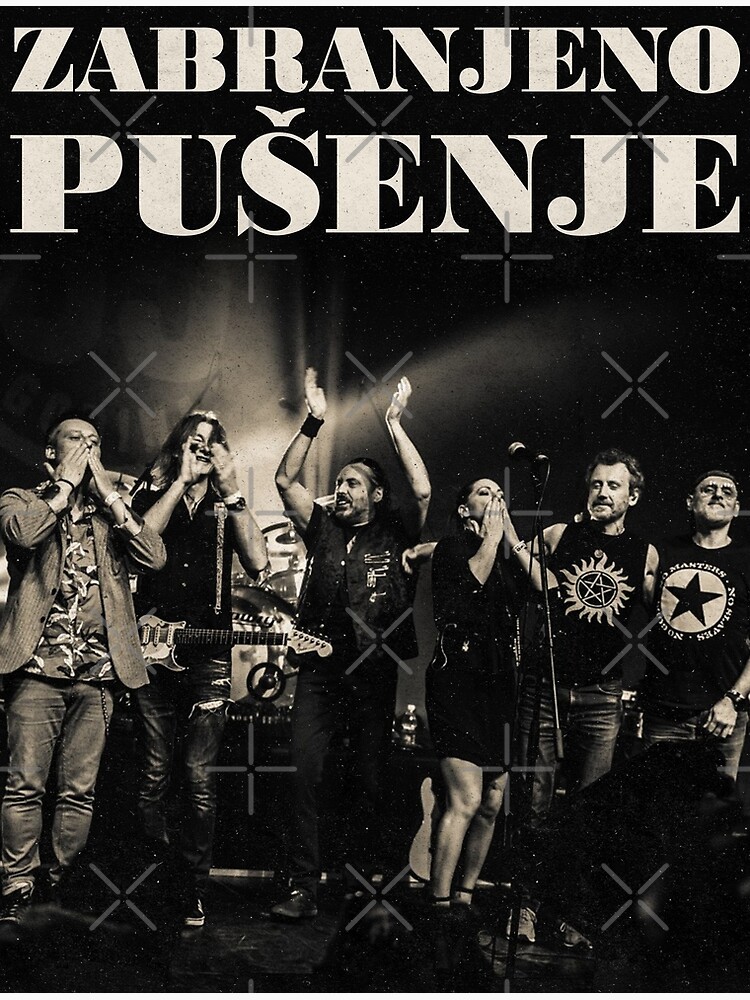 "Zabranjeno Pusenje Yugoslav Rock " Poster for Sale by TZAR7 | Redbubble