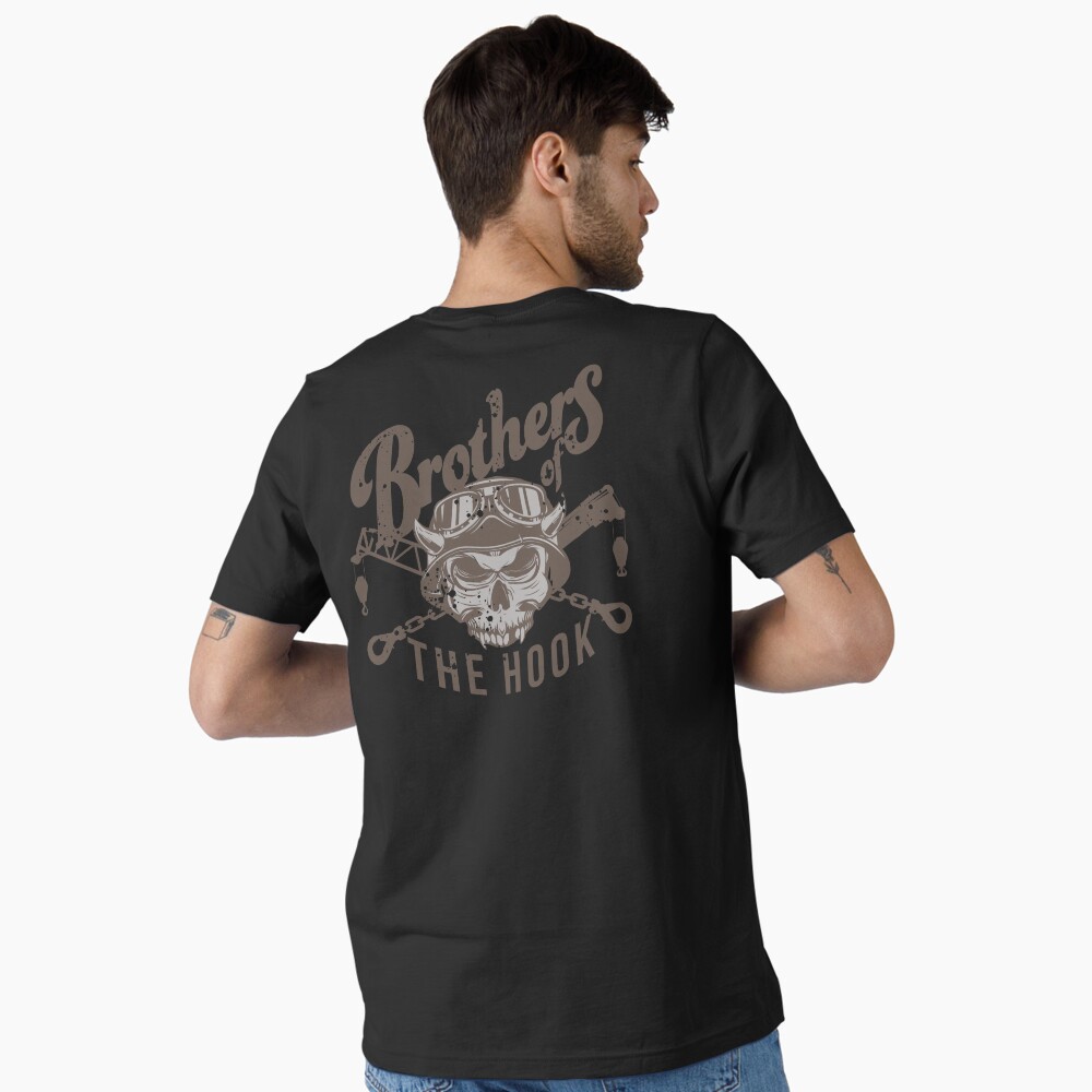 "Brothers of the Hook Retro Vintage Rigger Ironworker Crane Operator ...