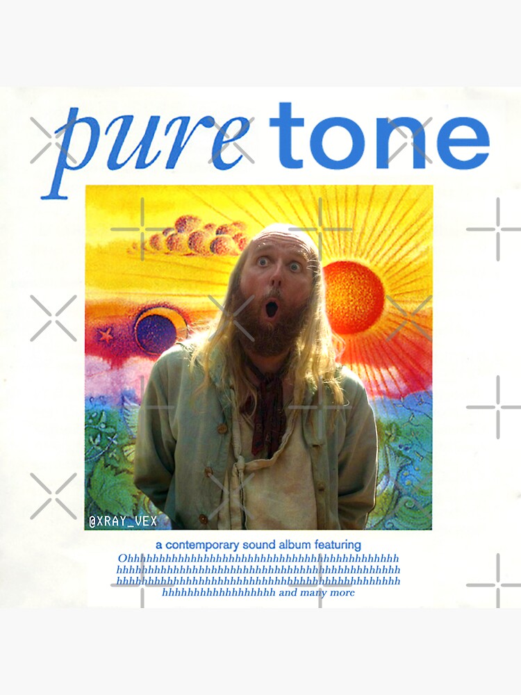 "Pure Tone" Sticker for Sale by xray-vex | Redbubble